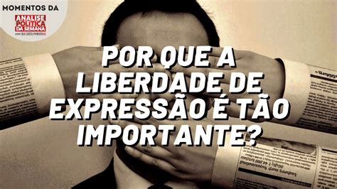 Sem Liberdade De Expressão Não Há Direitos Democráticos Momentos Da