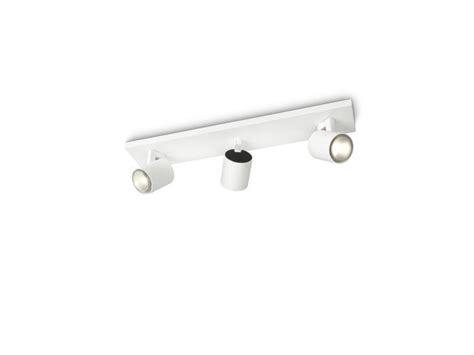 Philips Myliving Runner Balkspot Gu10 Max 3x50w Dimbaar Wit Hubo