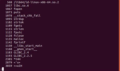 how to use the strings command on linux