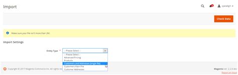 a guide to importing and exporting in m2 customer paradigm