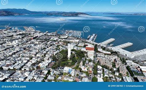 San Francisco Bay At San Francisco In California United States Stock