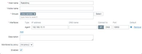 tutorial monitor a rabbitmq server using zabbix [ step