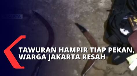 Tiga Kali Tawuran Pecah Di Jakarta Timur 2 Kelompok Remaja Saling