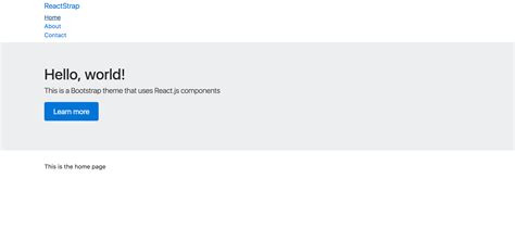 html navbar not displaying correctly in reactjs stack overflow