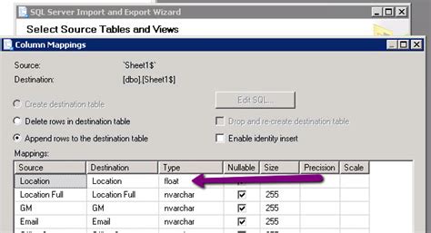 error converting data type nvarchar to float sql server