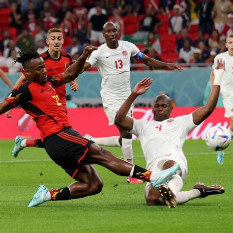 Belgique 1 0 Canada Coupe Du Monde Résultat Et Résumé Du Match 23 11