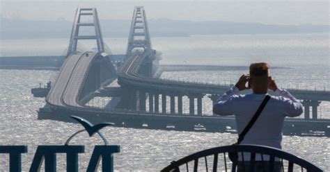 Rusia Detiene A 8 Personas Y Culpa A Ucrania De La Explosión Del Puente