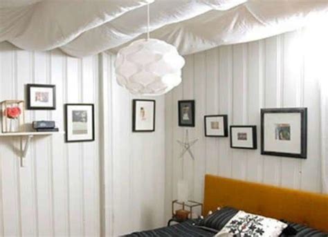 16 Finishing Touches For Your Unfinished Basement Unfinished Basement