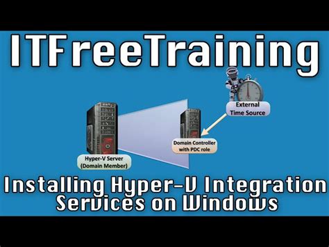 installing hyper v integration services on windows