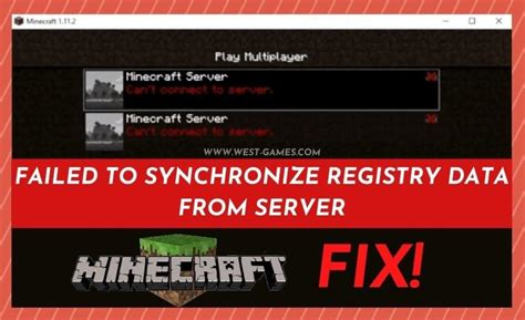 3 ways to fix failed to synchronize registry data from server in