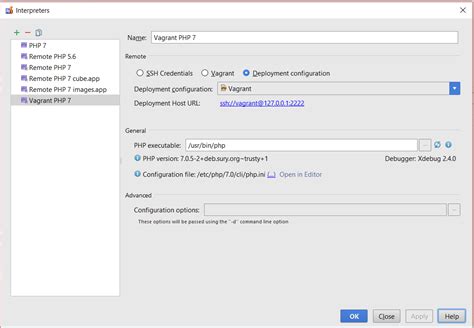 how to setup phpstorm with vagrant and laravel homestead