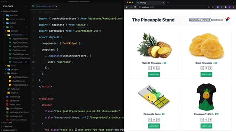 access pinia state in the options api a vue js lesson from our