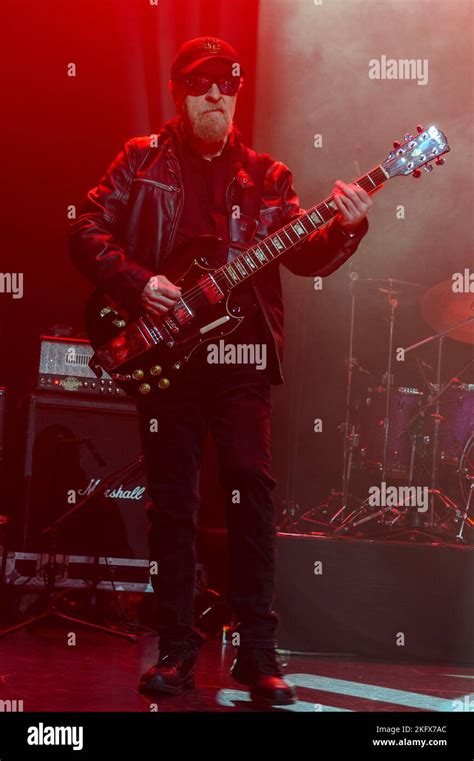 The American Rock Band Blue Oyster Cult Performs Live In Brussels Le
