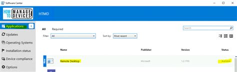 how to deploy remote desktop client using configmgr sccm wvd htmd blog