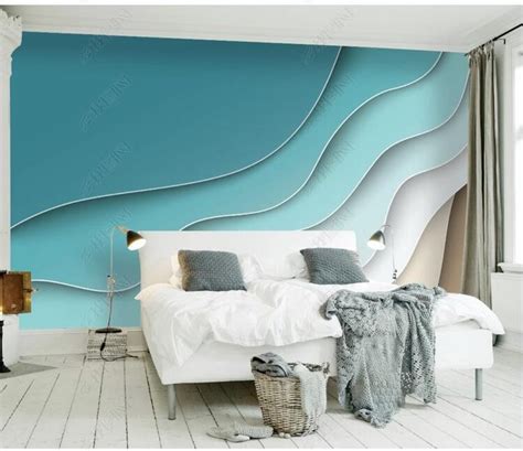 3d Wallpaper Modern Abstract Line Geometric Pattern Photo Wall Murals