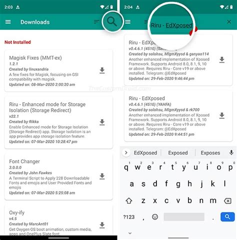 how to install xposed framework on android 10 or below using edxposed