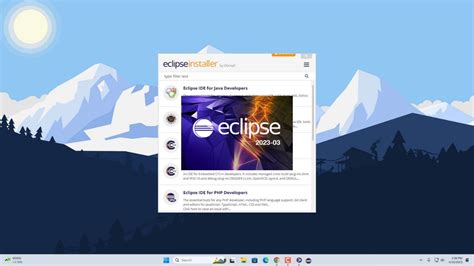 How To Install Eclipse Ide 2023 03 On Windows 11 Youtube