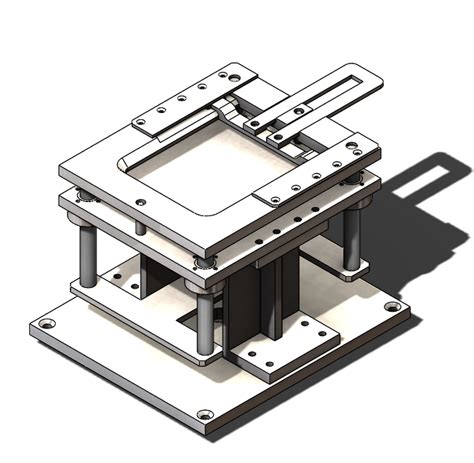 固定装置 Solidworks 2019 模型图纸下载 懒石网