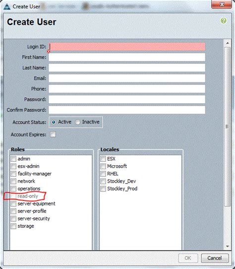 solved ucs manager 2 0 1w read only role greyed out cisco community