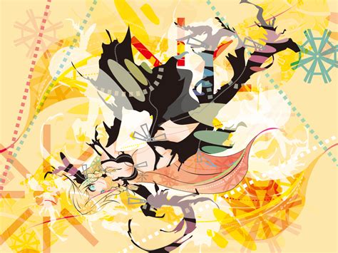 Aqua Eyes Blonde Hair Braids Ia Long Hair Vocaloid Youshiki