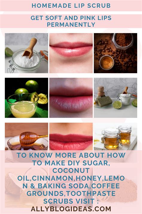 Pin On Homemade Lip Scrub For Soft And Pink Lips