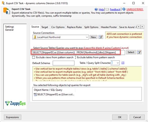 how to convert sql to csv in ssis zappysys blog