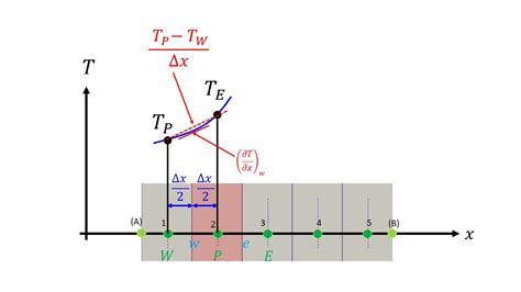 1次元熱拡散方程式（熱伝導方程式）の有限体積法を解説 1 ｜宇宙に入ったカマキリ
