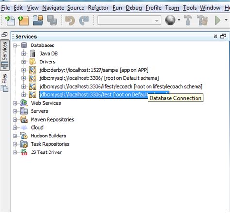 connecting mysql server to netbeans stack overflow