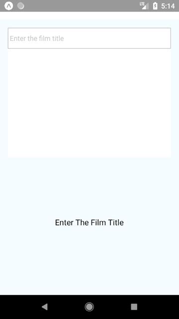 example of react native autocomplete input about react