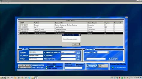 visual basic 6 library system download link at the
