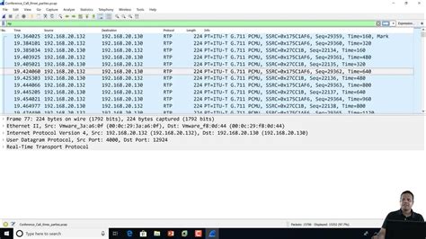 Voip Traffic Analysis Course Wireshark Plugin Voip Decryption Youtube
