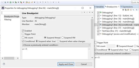debugging techniques in selenium breakpoints debug mode and more