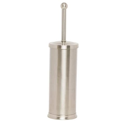 Giagni Vernon Brushed Nickel Metal Toilet Brush Holder At