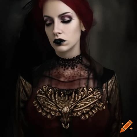 Hyper Realistic Portrait Of A Gothic Noble Woman On Craiyon
