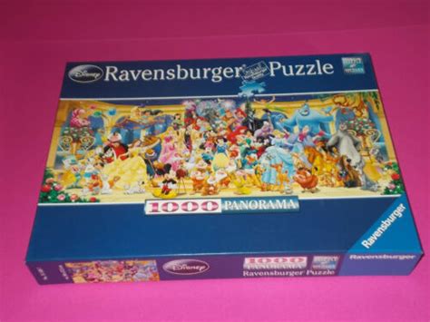 Ravensburger Puzzle 1000 Panorama Disney Gruppenfoto Ebay