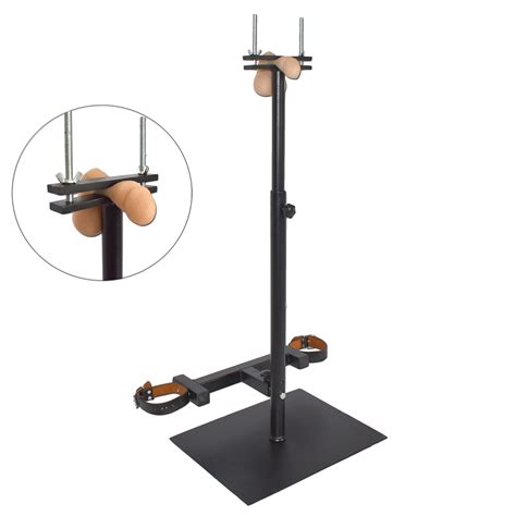 Merciless Penis Pillory Ball Crusher With Shackles Bdsm Etsy Uk