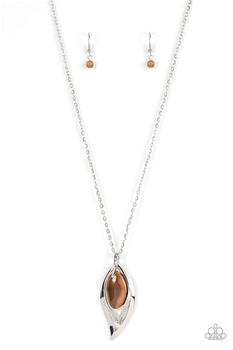Magical Meadow Brown Paparazzi Necklace Jewelryblingthing