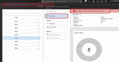 deploy install sccm client via intune co management