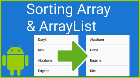 sort array and arraylist coding in flow