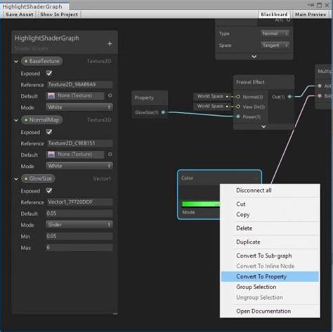 shader graph in unity for beginners
