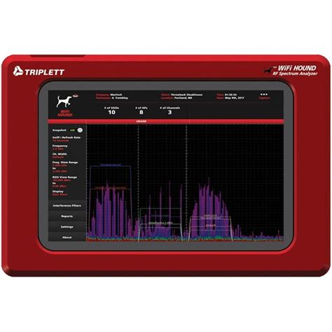 Buy Wifi Hound 2 4 And 5 Ghz Spectrum Analyzer Online Optimize Your
