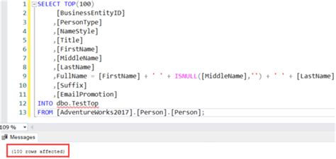 how to select into a temp table in sql