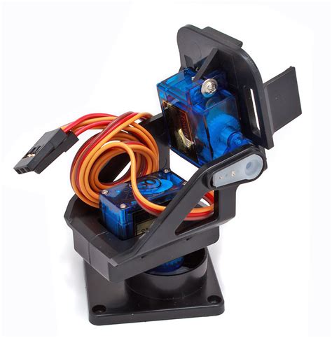 suporte pan tilt ideal para servo sg90 autocore robótica