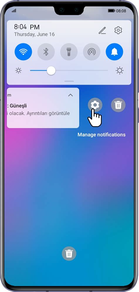 Disable Push Notifications For Huawei Assistant∙today From Notification