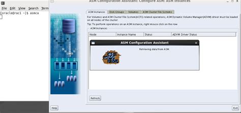 learn oracle rac adding disk group to asm instance using asmca