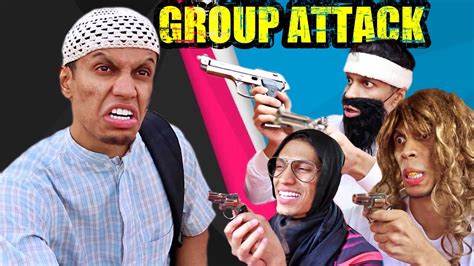 Arab Dad Gets Attacked For Money 😂😱 Zubair Sarookh Youtube