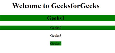 jquery multiple elements selector geeksforgeeks