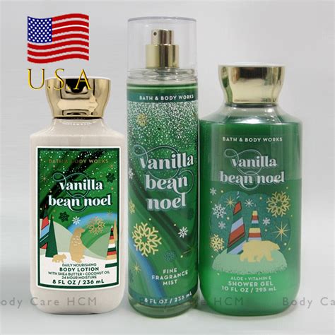 Xịt Thơm Dưỡng ẩm Vanilla Bean Noel Body Mist Bath And Body Works