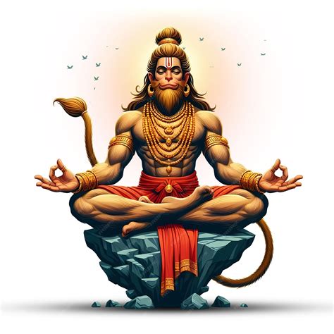 Premium Psd Happy Hanuman Jayanti Lord Hanuman Vector Design