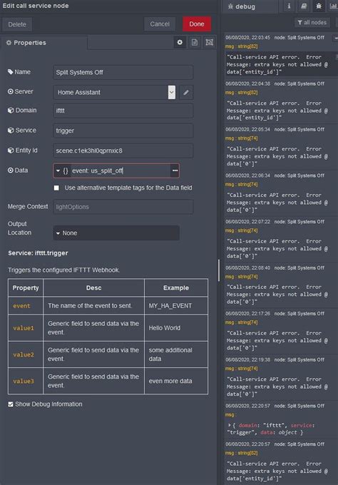regarding node red and ifttt triggers node red home assistant community